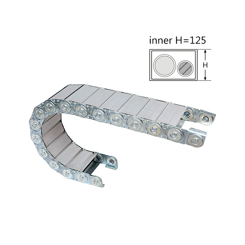 China TLG125 Cnc Machine Steel Cable Carrier Drag Chain factory and ...