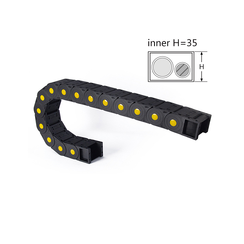 China ZF35 Full-closed type Load Bearing Cable Track For Cnc factory ...